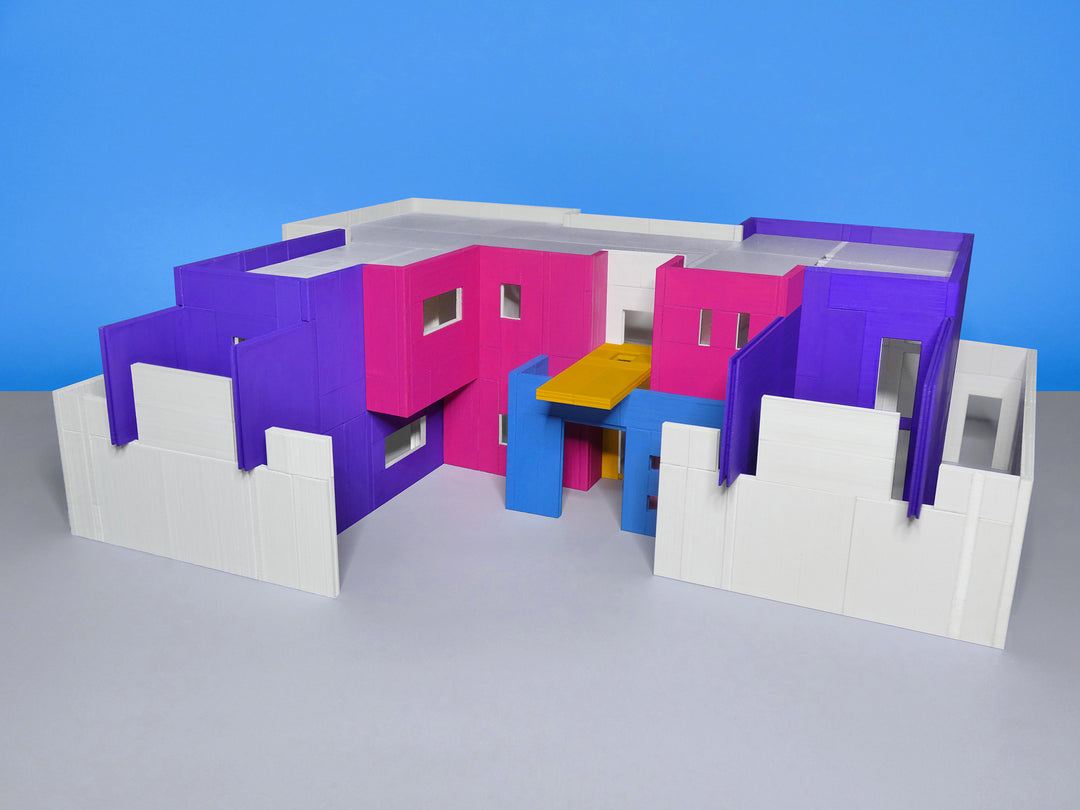 SnapHouse® Architectural Scale Model Building System and Kit