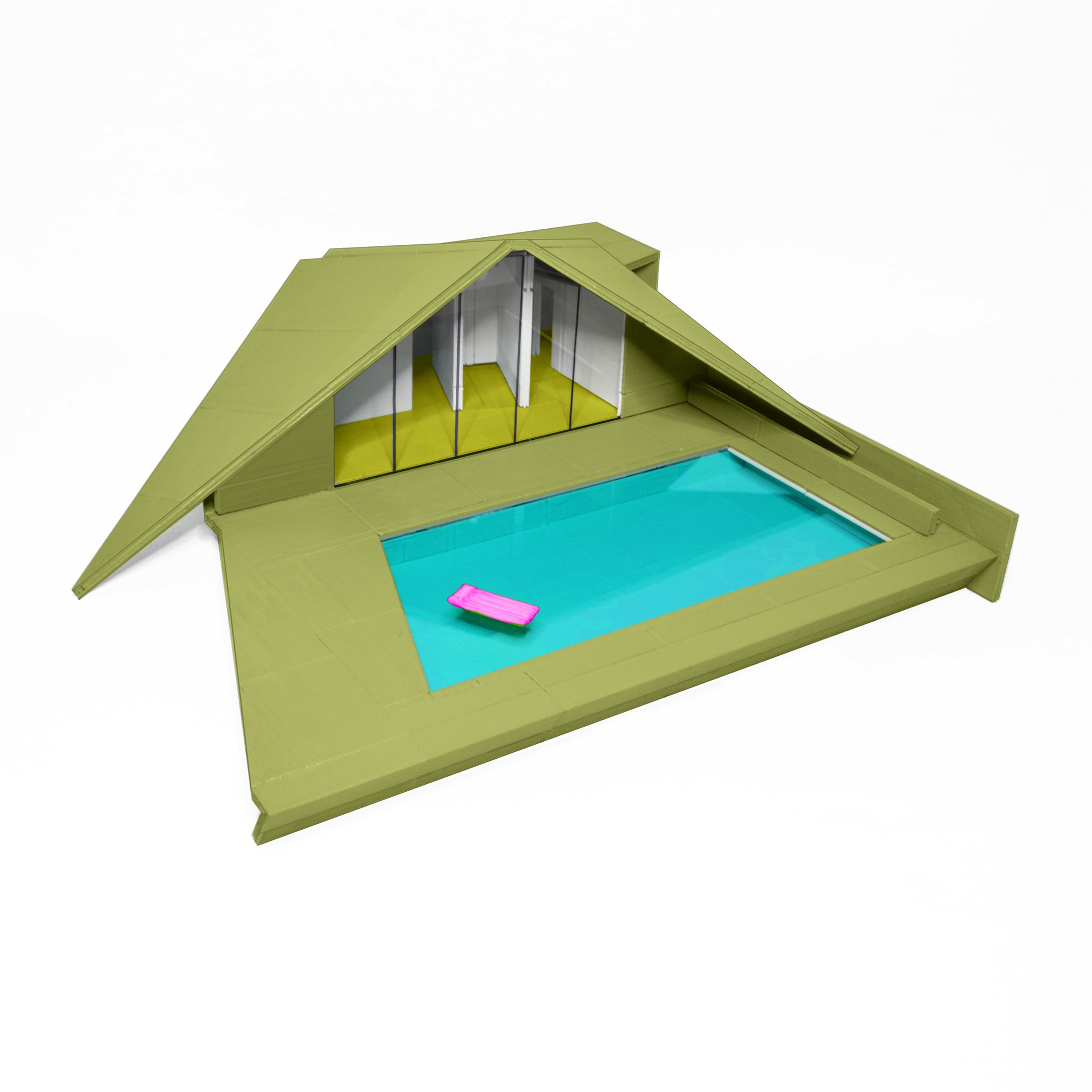 SnapHouse® Architectural Scale Model Building System and Kit