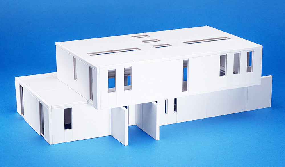 SnapHouse Architectural Scale Model Building Kit | Sample Models