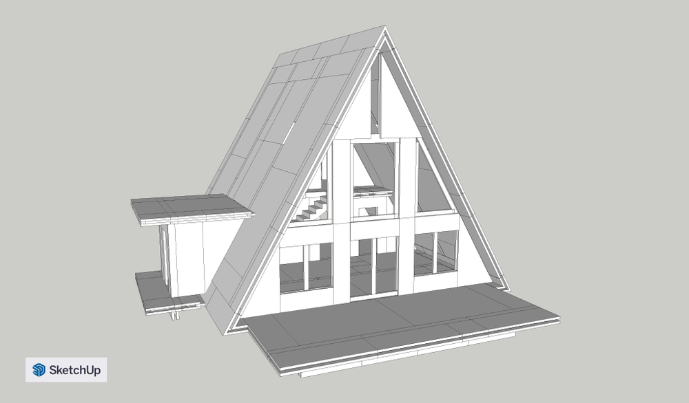 SnapHouse Architectural Scale Model Building Kit | Sample Models