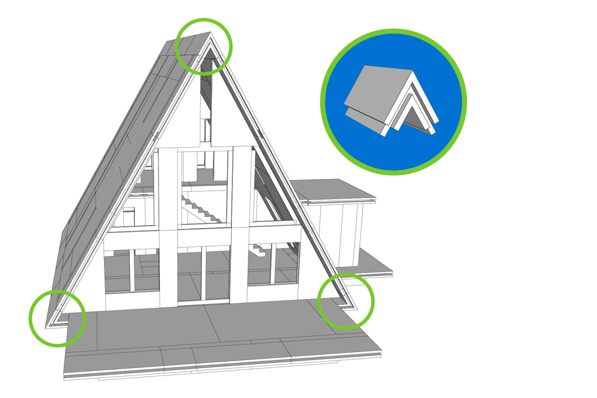 SnapHouse® Architectural Scale Model Building System and Kit