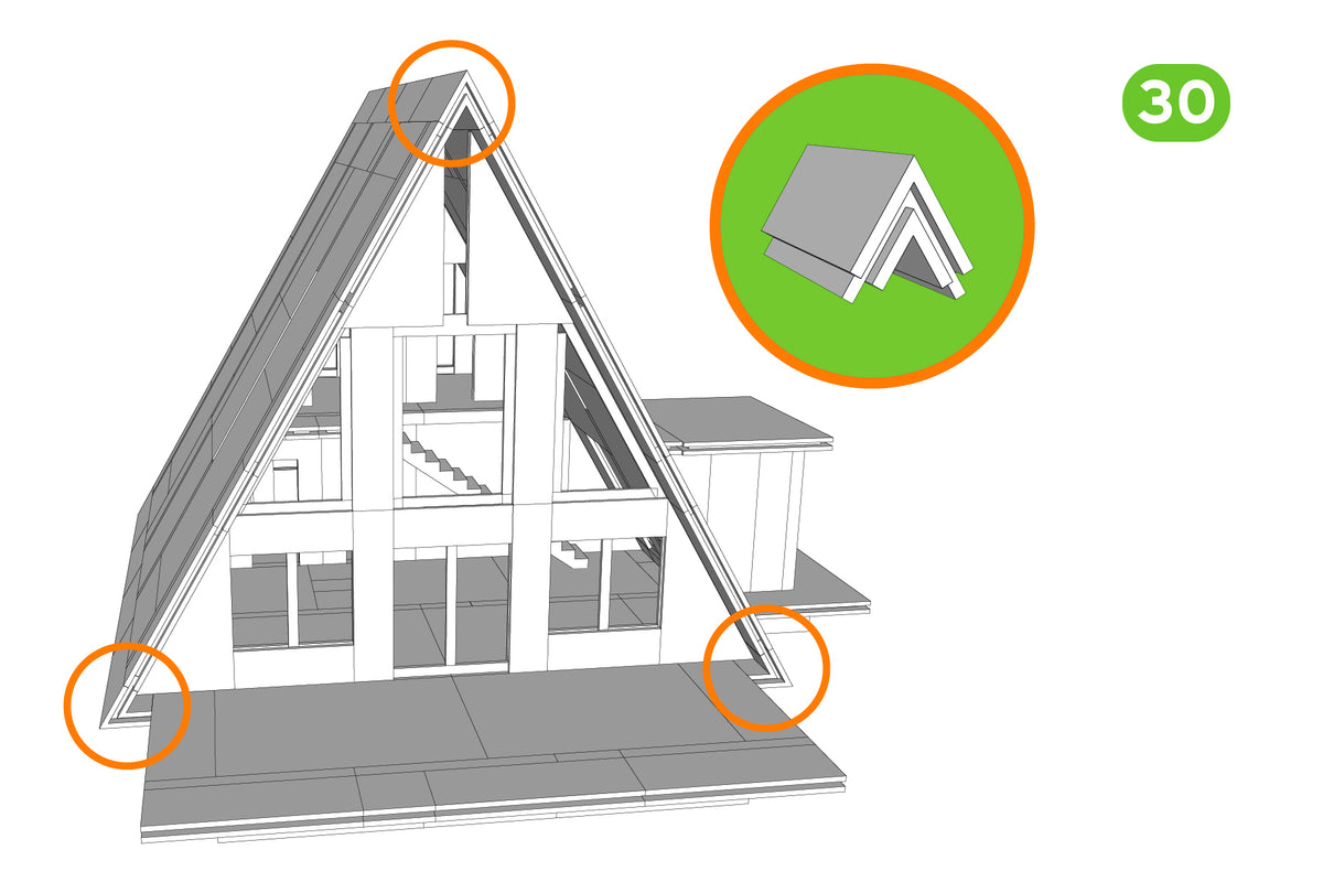 A-FRAME HOUSE PARTS – SnapHouse