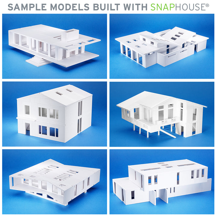 SnapHouse Architectural Scale Model Building System | Kit